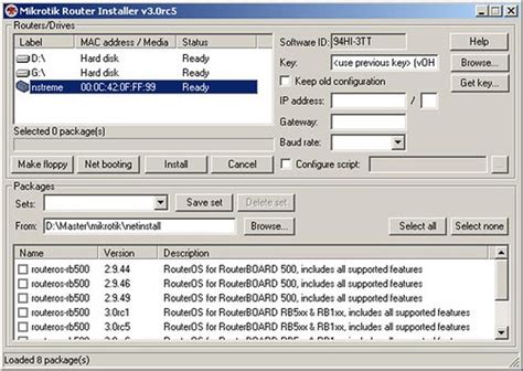 Install Ulang Mikrotik Netinstall RMA Blog