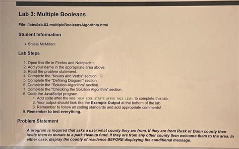 solved lab 3 multiple booleans file labs lab 03 multiple