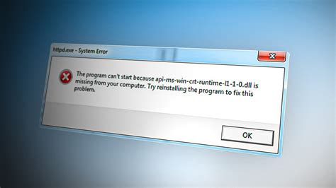 Fixed Api Ms Win Crt Runtime L1 1 0dll Is Missing Error