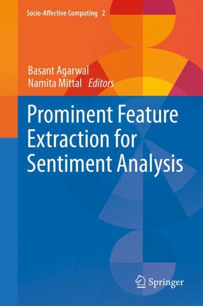 Prominent Feature Extraction For Sentiment Analysis Relié Basant Agarwal Achat Livre Ou