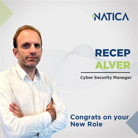 🎉 Değerli çalışma Arkadaşımız Recep Alver In Siber Güvenlik Yöneticisi Olarak Terfi Ettiğini