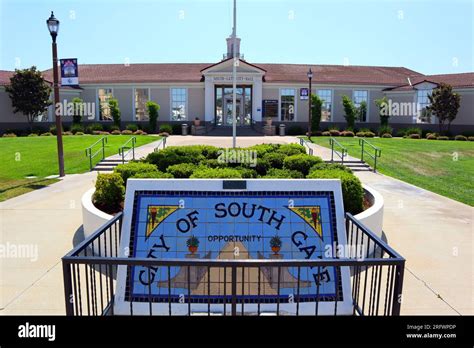 South Gate Los Angeles County California South Gate City Hall At