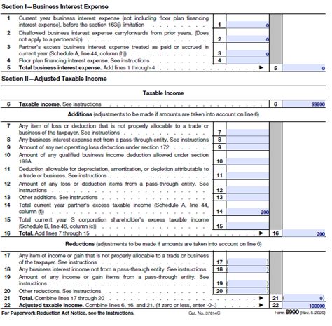Re: How to enter information on Form 8990 (triggered by K-1 Box 13 Code K) properly as ...