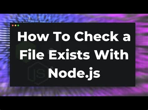 Node Mkdir Creating A Directory If It Doesn T Exist