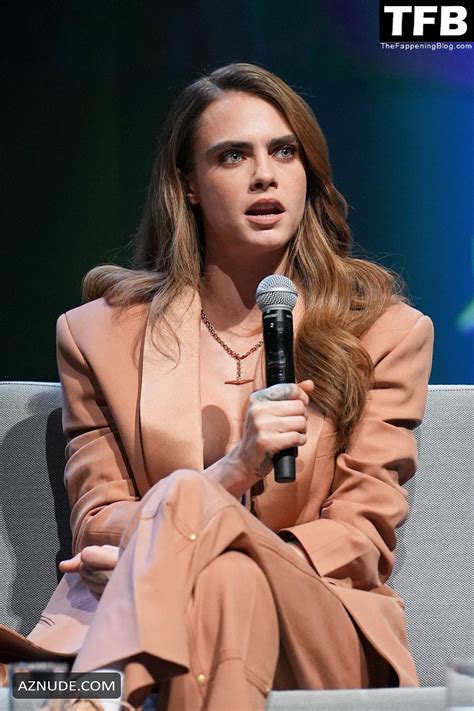Cara Delevingne Sexy Seen Flaunting Her Hot Figure At The Mipcom