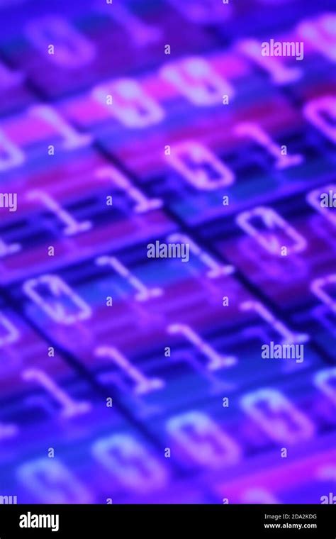 Illustration Of Blurry Cool Looking Code Numbers Copy Space Stock