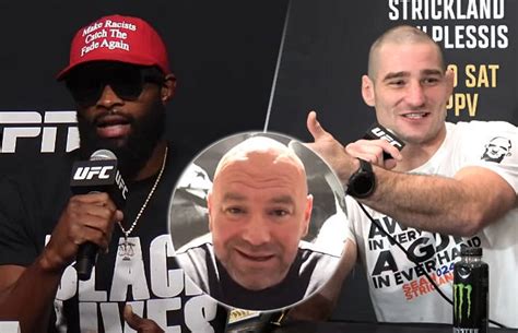 Mieliśmy Tutaj Takiego Gościa Tyrona Woodleya Dana White Broni
