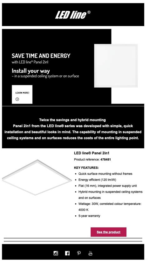 Ledlighting Ledpanel Ledin Ledline Thinnestledpanel Pawel Jastrzebski