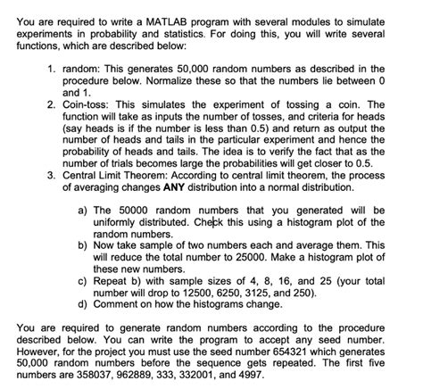 You Are Required To Write A Matlab Program With