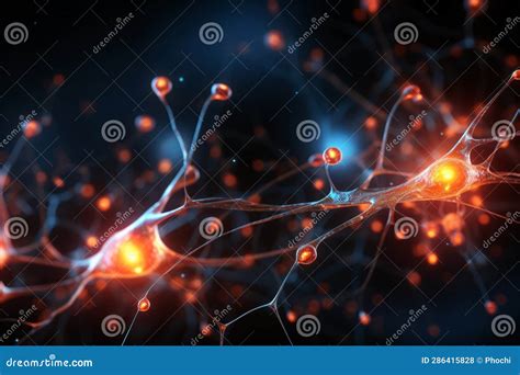 Micrograph Of Synapses In The Brain A Vivid Illustration Of Neural