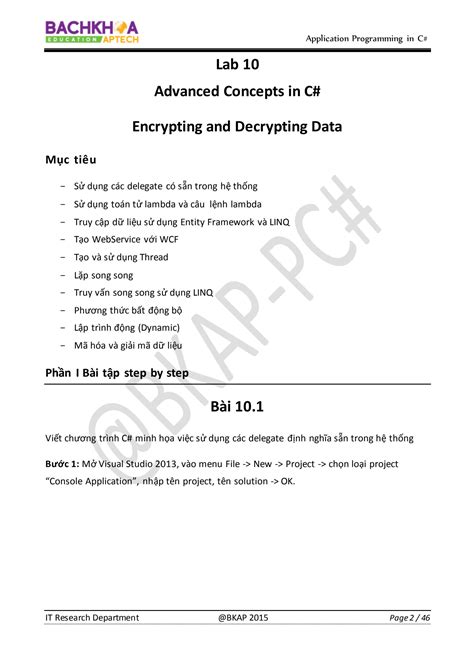 SOLUTION Lab 10 Advanced Concepts In C Encrypting And Decrypting Data