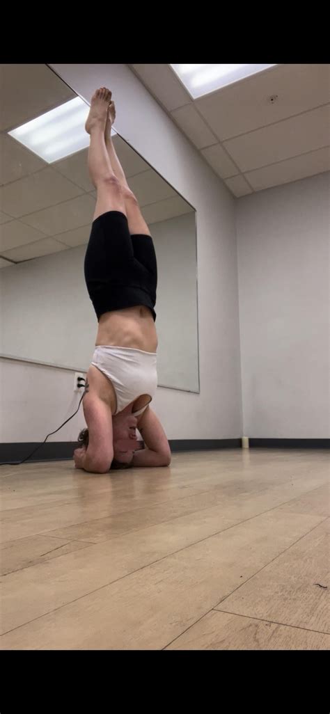 Ive Been Working On My Headstands Can You See The Progress F R