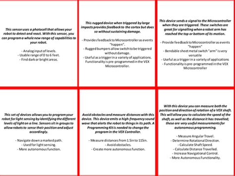 vex robotics edr curriculum unit 1 0 tumbler teaching resources