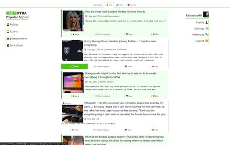 GitHub RadoslavStefanov DailyXtra ReactSPA