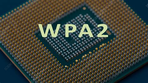 Wi Fi Protected Access 2 Protocol Stock Image F0451768 Science