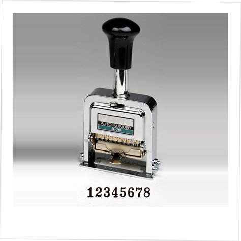 6 Digits Numbering Machine Satelite Group