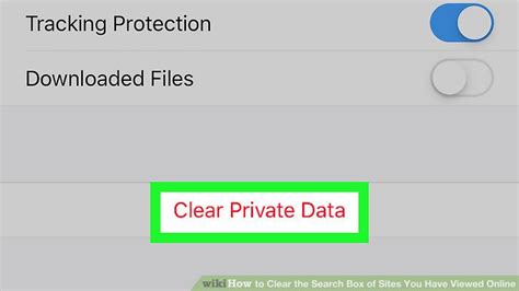 Ways To Clear The Search Box Of Sites You Have Viewed Online