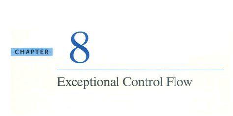 CS APP 第八章学习笔记 ouuan s blog