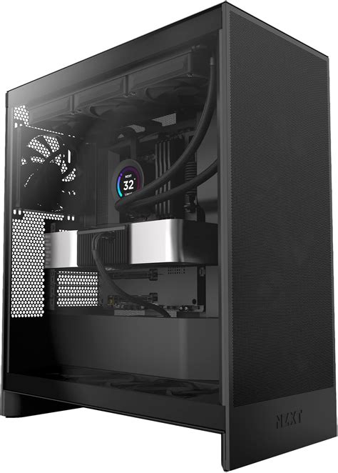 Nzxt H7 Flow 2024 Pc Chassi Svart Elgiganten Elgiganten