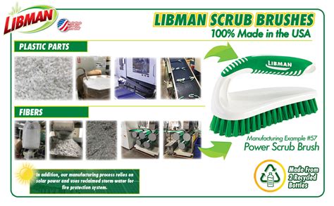 Libman Heavy Duty Scrub Brush Kit Cleaning Brushes For