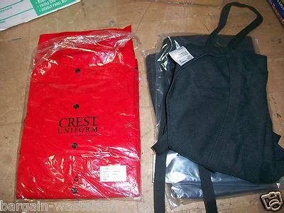 9 Carls Jr Issued Uniforms Shirts Aprons Visors Caps Sz M L