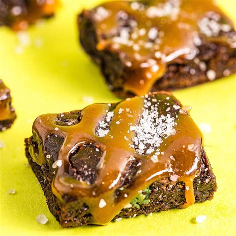 Jade And Jane Salted Caramel Brownie Bites Leafly