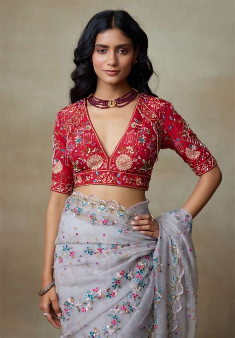 Top 15 Chunri Saree Blouse Designs For A Traditional Rajasthani Look