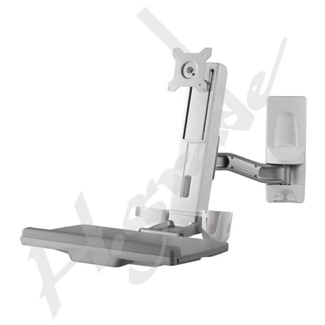 Sit Stand Wall Mount Computer Workstation System Oew Highgrade Tech Co Ltd