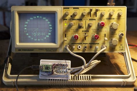 Photo Of Oscilloscope Clock