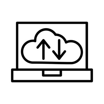 Backup Line Icon Vector Actions Backup Change PNG And Vector With Transparent Background For