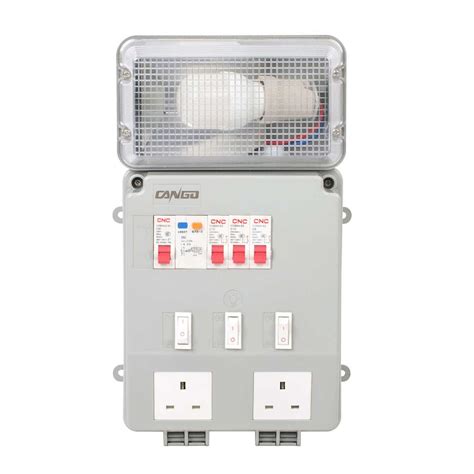 Small Power Distribution Ready Board With Bulkhead Light Ready Board