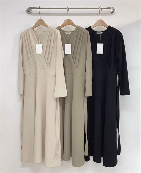 봄 롱 하객 브이넥 스판 원피스 하객룩 투피스