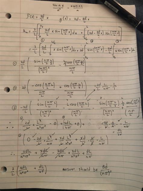 Long Integral Question So Close To Answer Yet So Far Please Help Me