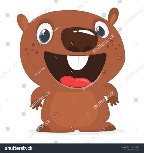 Cartoon Vector Illustration Cute Hamster Isolated Stock Vector Royalty Free