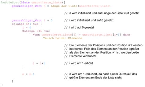 Bubblesort 2 Semester