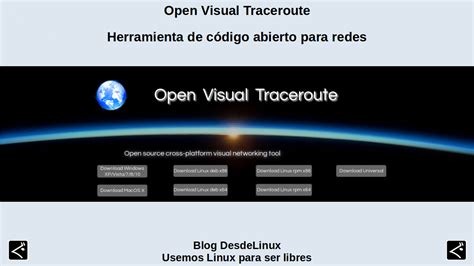 Open Visual Traceroute Herramienta De Código Abierto Para Redes