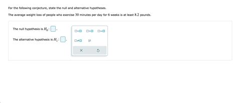 Solved For The Following Conjecture State The Null And Chegg Com