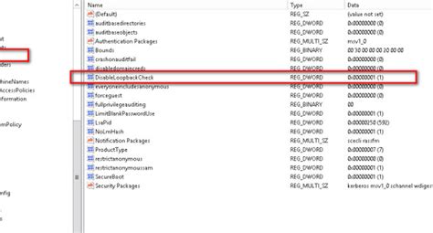 Sharepoint 2013 Disable Loopback Check
