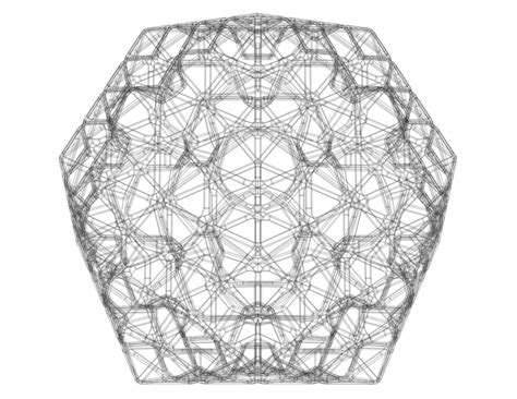 3d Printed Wireframe Shape Icosahedron Flake By Mr Anycad Pinshape