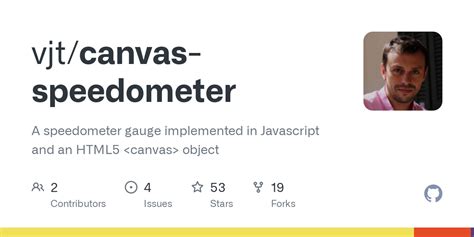 Github Vjtcanvas Speedometer A Speedometer Gauge Implemented In