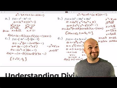 Free Video Irrational Zeros Of Polynomials Polynomials Pre Calculus From Brian Mclogan