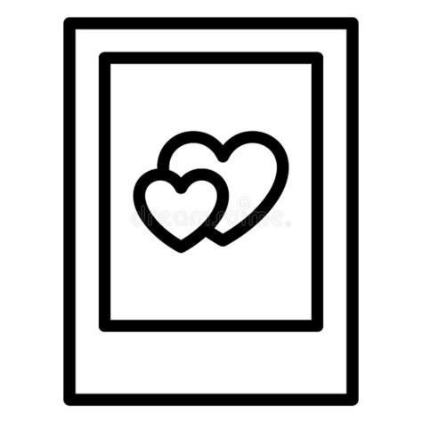 Favorite Sign Isolated Vector With Outline Icon Which Can Easily Modify