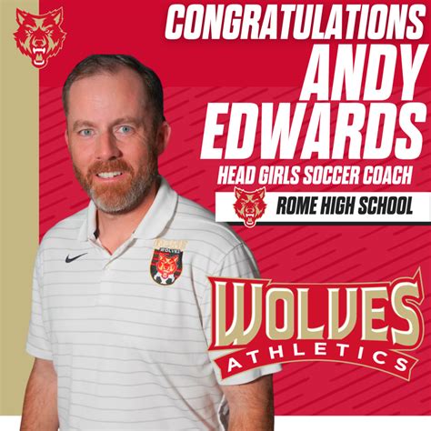 Rome High School Names Andy Edwards Girls Soccer Coach Rome City Schools