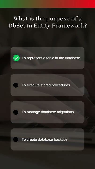 What Is The Purpose Of A Dbset In Entity Framework Shorts Csharp