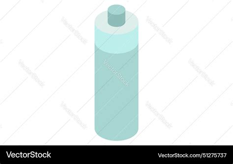 Bottles Of Makeup And Water Emulsion Isometric Vector Image