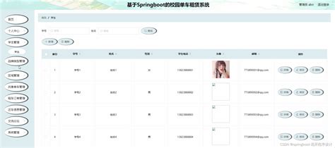 Springbootjavaphpnodepython基于springboot的校园单车租赁系统【计算机毕设】 Csdn博客