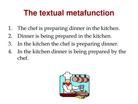 Ppt The Textual Metafunction Powerpoint Presentation Free Download
