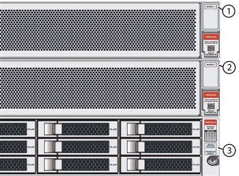 installing oracle database appliance into a rack