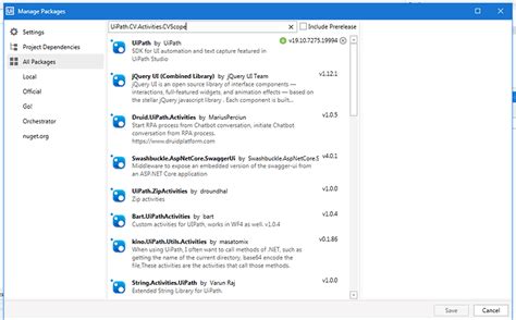 install cv screen scope help uipath community forum