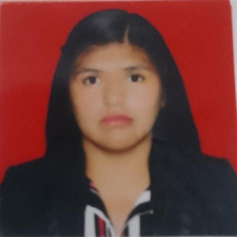 Jessica Jaqueline Condori Flores La Paz Bolivia Perfil Profesional